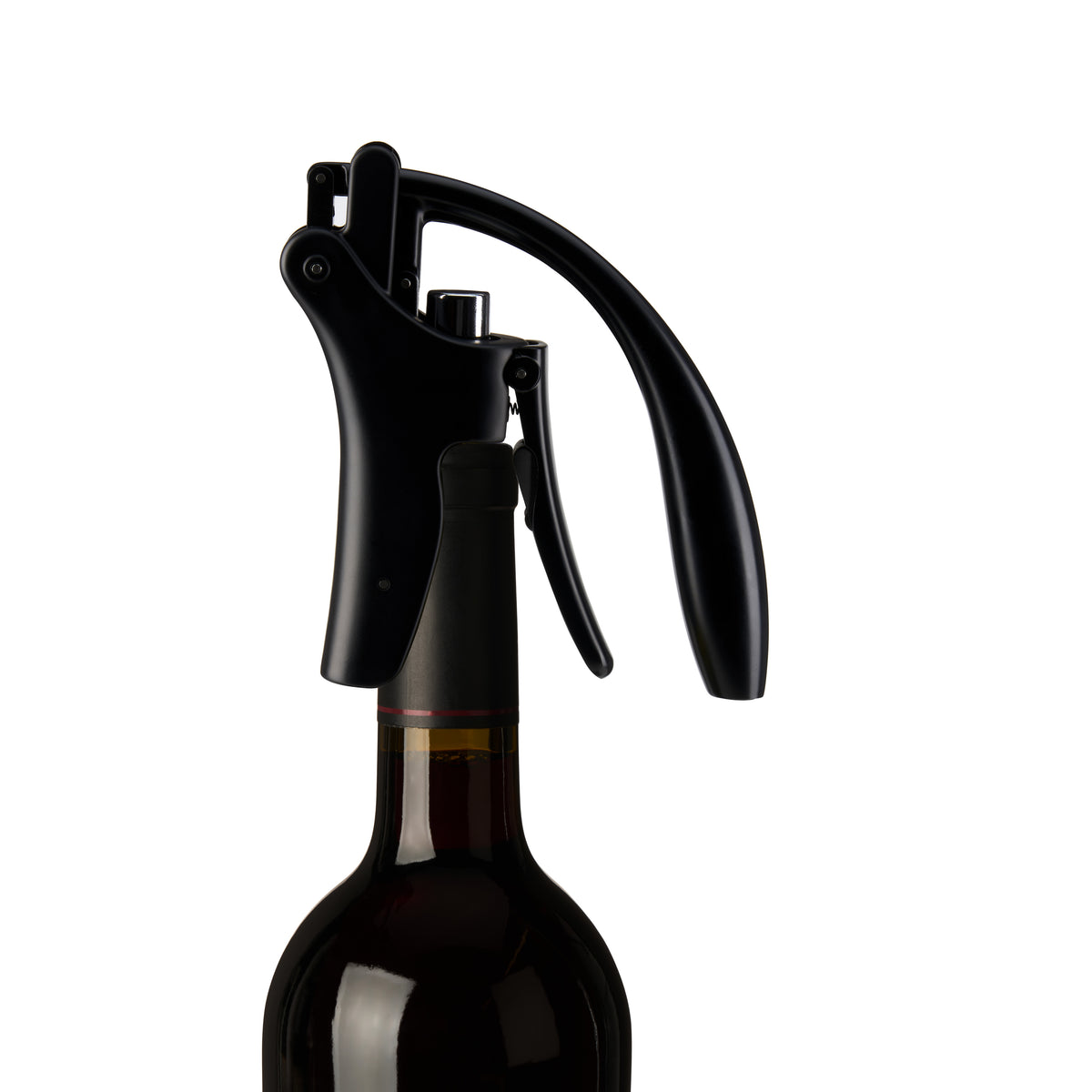 True Lever Corkscrew Wine Opener Manual, Superb Vertical Corkscrew Wine ...
