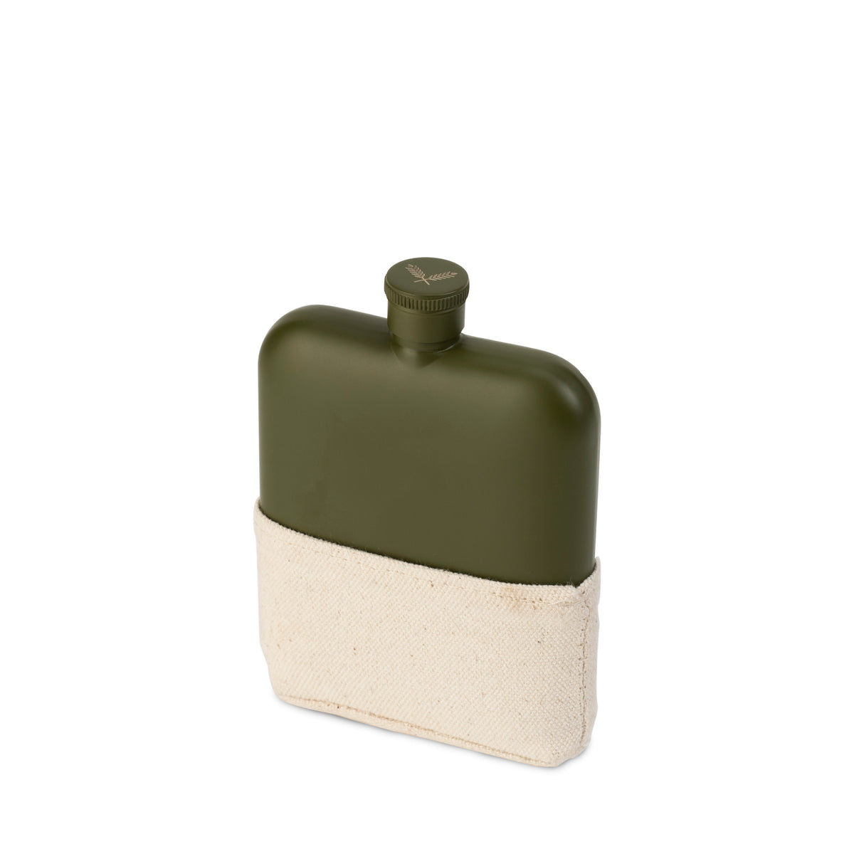 Foster & Rye Army Flask - Whiskey Flask for Men - Stainless Steel ...