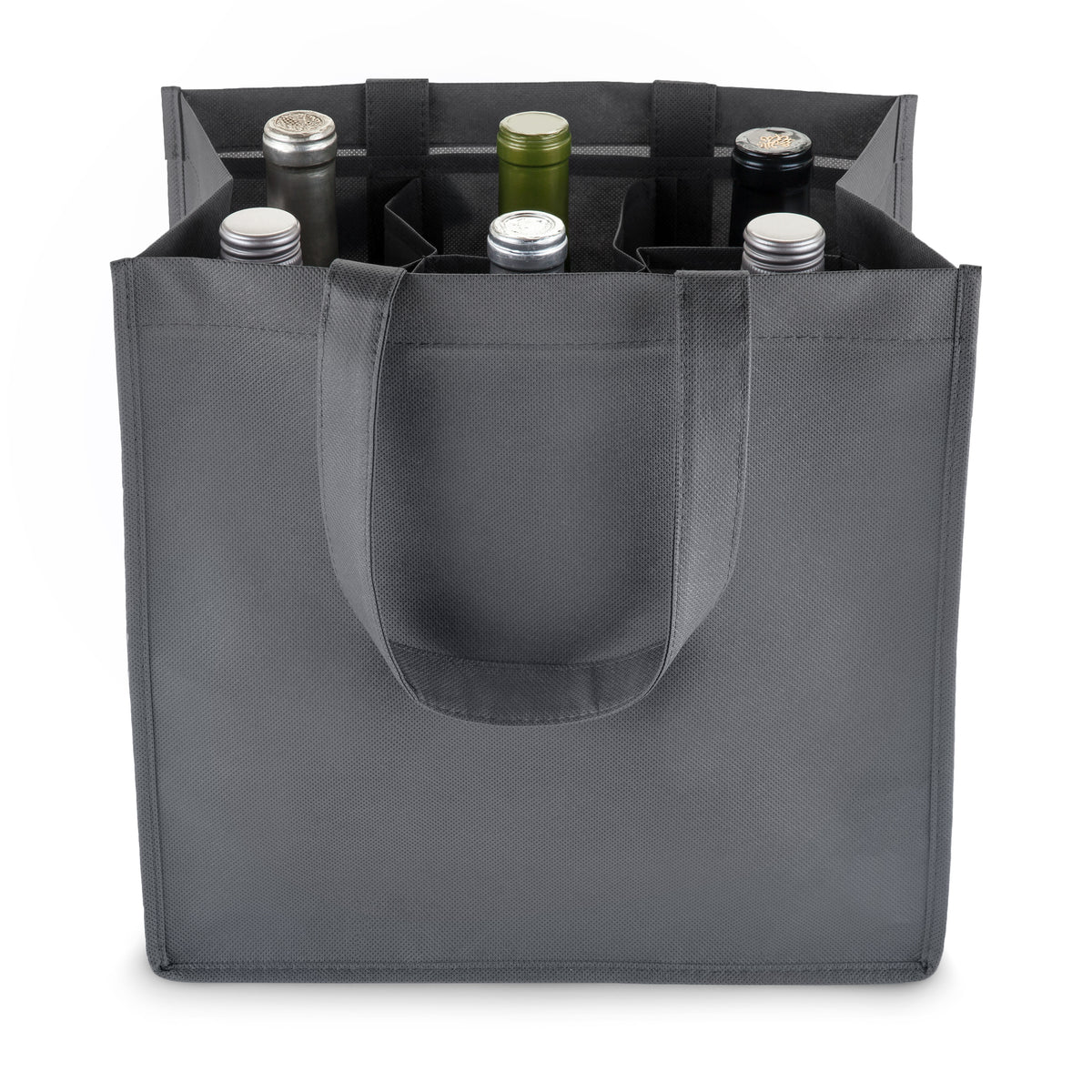 True Wine Tote Bag, 6 Bottle Wine Carrier, Wine Carrier Tote Bag with ...