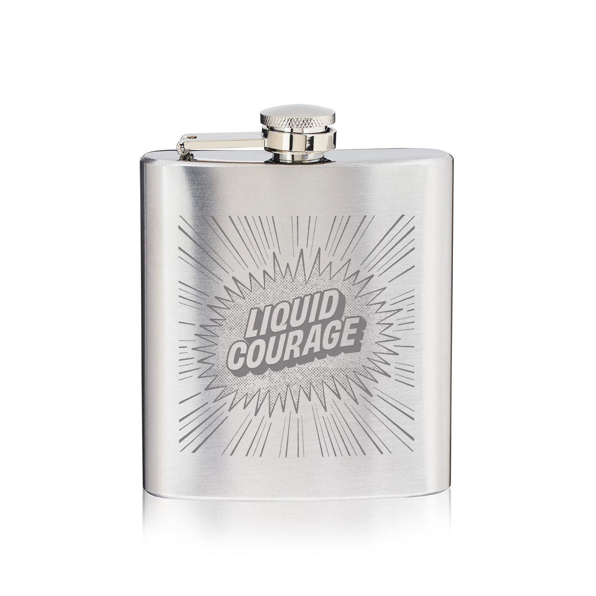 True Stainless Steel Metal Flask for Men and Women, Drinking Flasks for ...