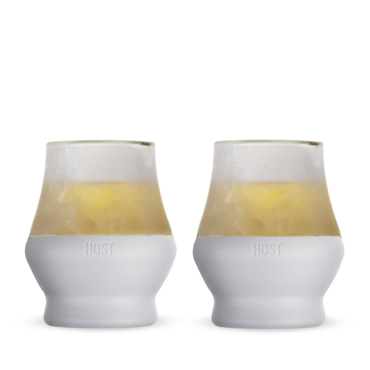 Host Glass Sipping FREEZE Insulated Drinking Glasses for Bourbon ...