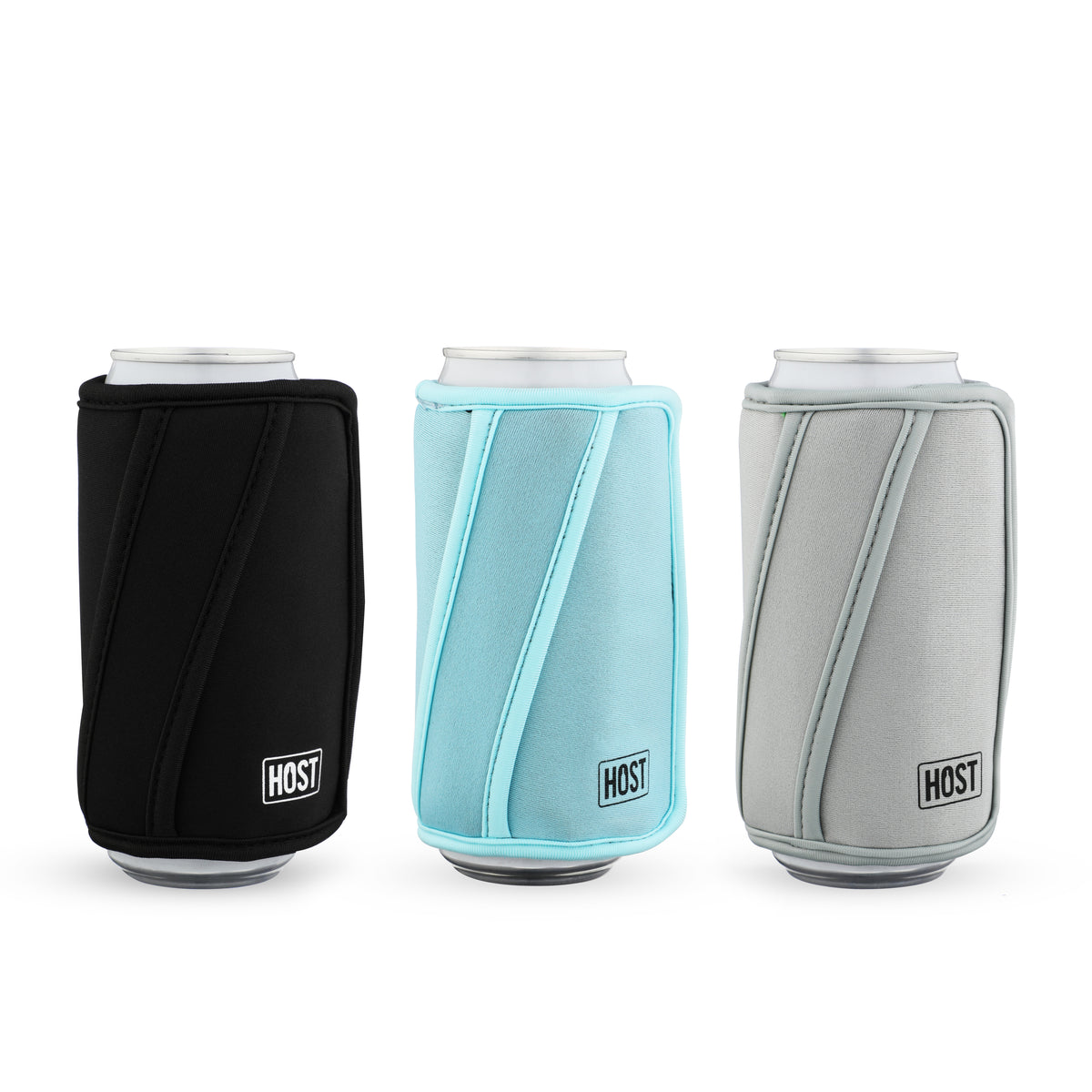 HOST Insta-Chill Slim Can Cooler Flexible Freezable Gel and Ice Pack ...
