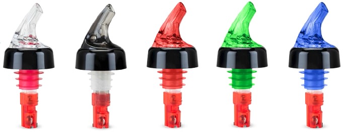 Assorted Posi-Pour 1 oz Precision Pourers, Bulk – True Brands